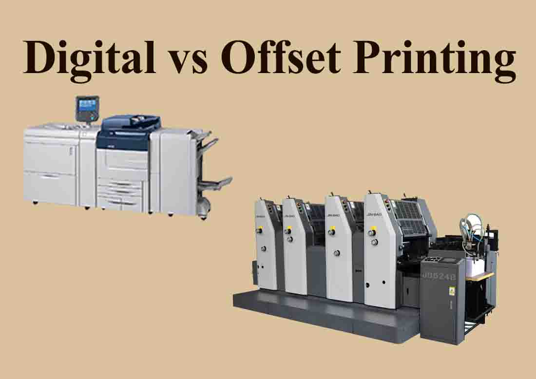 Digital vs offset printing